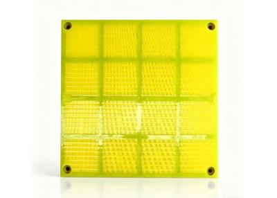 China Flexible Polyurethane Sieve Plate for Efficient Vibrating Screening of Fine Ores for sale