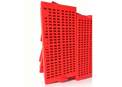 China Custom Aperture Polyurethane Screen for Gold and Iron Ore Processing Plants for sale
