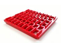 China Custom Aperture Polyurethane Screen for Gold and Iron Ore Processing Plants for sale
