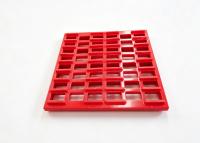 China Polyurethane Screen Mesh with Tapered Holes for Anti-Plugging Performance Mining for sale