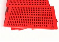 China Polyurethane Screen Mesh with Tapered Holes for Anti-Plugging Performance Mining for sale