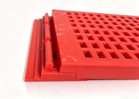 China Polyurethane Screen Mesh with Tapered Holes for Anti-Plugging Performance Mining for sale