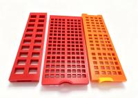 China Polyurethane Screen Mesh with Tapered Holes for Anti-Plugging Performance Mining for sale