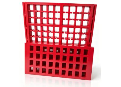 China Polyurethane Flip Flow Mat for Biomass and Wood Chip Screening Systems for sale
