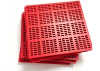 China Bolt-Down Polyurethane Screen Panel for Rigid Deck Vibrating Screen Machinery for sale