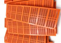 China Bolt-Down Polyurethane Screen Panel for Rigid Deck Vibrating Screen Machinery for sale