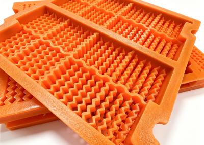 China High Frequency Polyurethane Fine Screen Mesh for Kaolin and Silica Sand Processing for sale