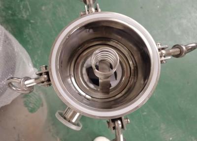 China Industrial Single Bag Stainless Steel Filter 304 316L 0.5 200 Micron for Filling Industry for sale