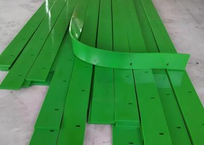 China Conveyor PU Skirting Seal 10mm Thickness Bulk Material Conveyor Dust Containment for sale