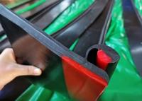 China Conveyor PU Skirting Seal 10mm Thickness Bulk Material Conveyor Dust Containment for sale