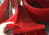 China Urethane Conveyor Belt Skirting 35 Degree Bevel Edge Iron Ore Conveyor Sealing for sale