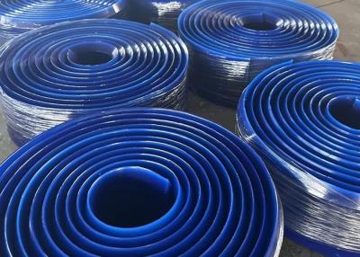 China Polyurethane Belt Skirting 16mm Thickness Red Color Heavy Duty Conveyor Sealing Strip for sale