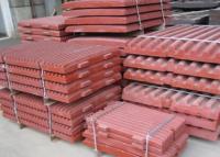 China Fixed Jaw Plate for Primary Crusher High Tensile Strength Alloy Steel 250mm Thickness Quarry Wear Component for sale