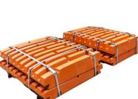 China Fixed Jaw Plate for Primary Crusher High Tensile Strength Alloy Steel 250mm Thickness Quarry Wear Component for sale