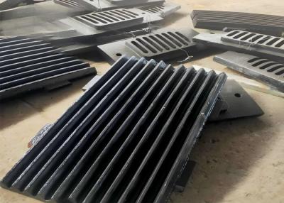 China Fixed Jaw Plate for Primary Crusher High Tensile Strength Alloy Steel 250mm Thickness Quarry Wear Component for sale