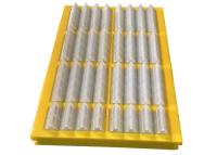 China Vacuum Cast Impact-Resistant Polyurethane Blind Plate for Feed End Component Protection for sale