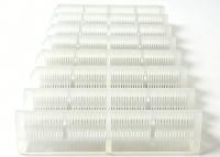 China Precision Molded Polyurethane Dewatering Screen Panel with 30mm Thickness and Integrated Steel Frame Support for sale