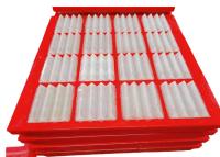 China Durable Polyurethane Anti-Blocking Screen Panel with Randomized Tensioned Cords for Wet Fine Sizing for sale