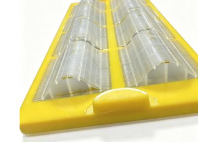 China Durable Polyurethane Anti-Blocking Screen Panel with Randomized Tensioned Cords for Wet Fine Sizing for sale