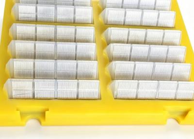 China Patented Split-Type High-Wear-Resistant Polyurethane Composite Bar Frame Screen Panel System for sale