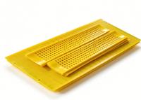 China Flexible PU Flip Flow Mats for Damp Wood Chip and Biomass Sizing for sale