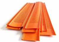 China Acid Resistant PU Flip Flow Screen Mesh for Artificial Fertilizer and Salts for sale
