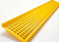China Anti-Blinding Soft Rubber Flip Flow Screen Modules for Wet Fines for sale