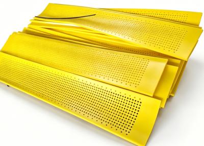 China Hydrolysis Resistant MDI Polyether Flip Flow Mats for Wet Sand Dewatering for sale