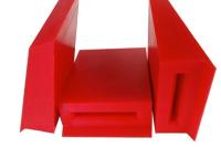 China Conveyor Belt Cleaning Blade PU Material Low Belt Damage Quarry Conveyor System for sale