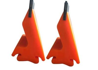 China Conveyor Belt PU Scraper Orange Blade Heavy Duty Bulk Material Handling Use for sale