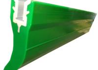 China Conveyor Belt Cleaning Blade PU Material Low Belt Damage Quarry Conveyor System for sale