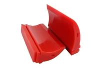 China Conveyor Belt Polyurethane Scraper Blue Blade Long Lasting Mining Conveyor Cleaner for sale