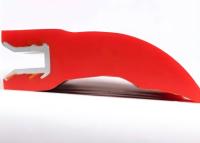 China Polyurethane Conveyor Belt Cleaner Blue Blade Efficient Carryback Removal System for sale