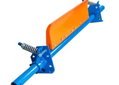 China Conveyor Belt PU Scraper with Alloy Steel Holder Bulk Material Conveyor Cleaning for sale