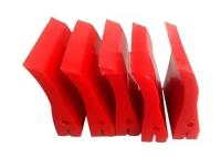 China Conveyor Belt Cleaning Blade PU Material Low Belt Damage Quarry Conveyor System for sale