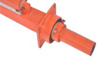 China Conveyor Belt Cleaner Polyurethane Blade with Steel Frame Aggregate Plant Conveyor Use for sale
