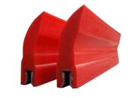China Conveyor Belt Primary Cleaner PU Blade Black Wear Resistant Coal Mining Equipment for sale