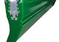 China Conveyor Belt PU Cleaner Blade for Aggregate Plant High Elasticity Durable Performance for sale