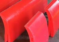 China Conveyor Belt Primary Cleaner PU Blade Black Wear Resistant Coal Mining Equipment for sale