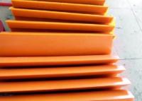 China Industrial Conveyor Belt Scraper Polyurethane Blade Long Wear Life Easy Installation for sale