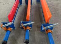 China Polyurethane Belt Cleaner Secondary Scraper Blue PU Blade 80-95 Shore A High Wear Resistance Conveyor for sale