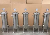 China 1-45M3 /H Single Bag Filter Housings For Efficient Filtration for sale