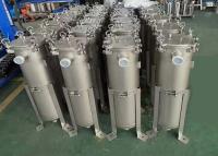 China 1-45M3 /H Single Bag Filter Housings For Efficient Filtration for sale