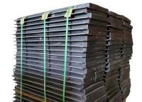 China Rubber Ball Mill Liners 25-100mm Thickness Lightweight Design for Mineral Processing for sale