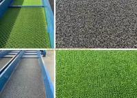 China Gold Mining Recovery Carpet PVC Fine Gold Trapping Sluice Box Mat 10-30mm Thickness for sale