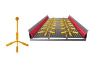 China Anti Blocking Declogging Rods for High Moisture Materials for sale
