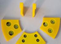 China Spiral Classifier PU Flights High Wear Resistance Ore Processing Parts for sale