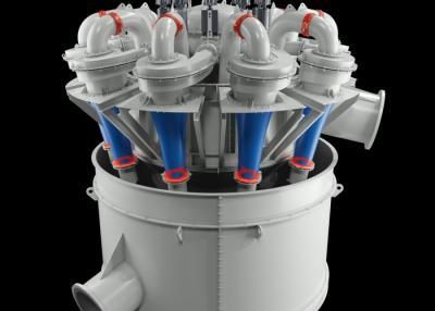 China Mining Hydrocyclone Cluster Separator Ceramic Liner Cyclone For Fine Particle Separation for sale