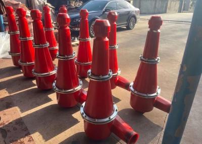 China PU Lined Mining Hydrocyclone Separator 75-500mm for Copper Ore Classification for sale
