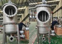 China SS304/316 Automatic Tubular Backwashing Filter Sewage Treatment 450mm Diameter for sale
